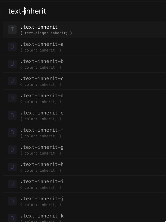 Generating style for `color: inherit` + Interactive docs weird classes · Issue #2208 · unocss ...