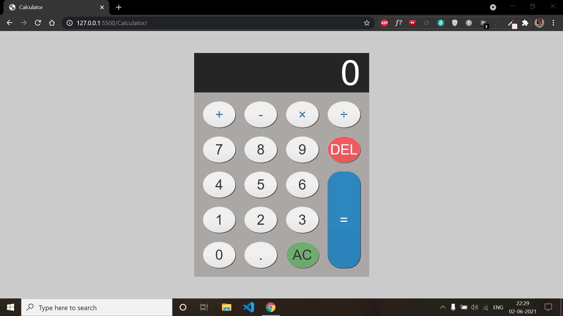 GitHub - naman025/Calculator