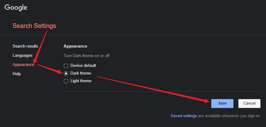 Google现在有自带的黑暗模式了 · Issue #278 · langren1353/GM_script · GitHub