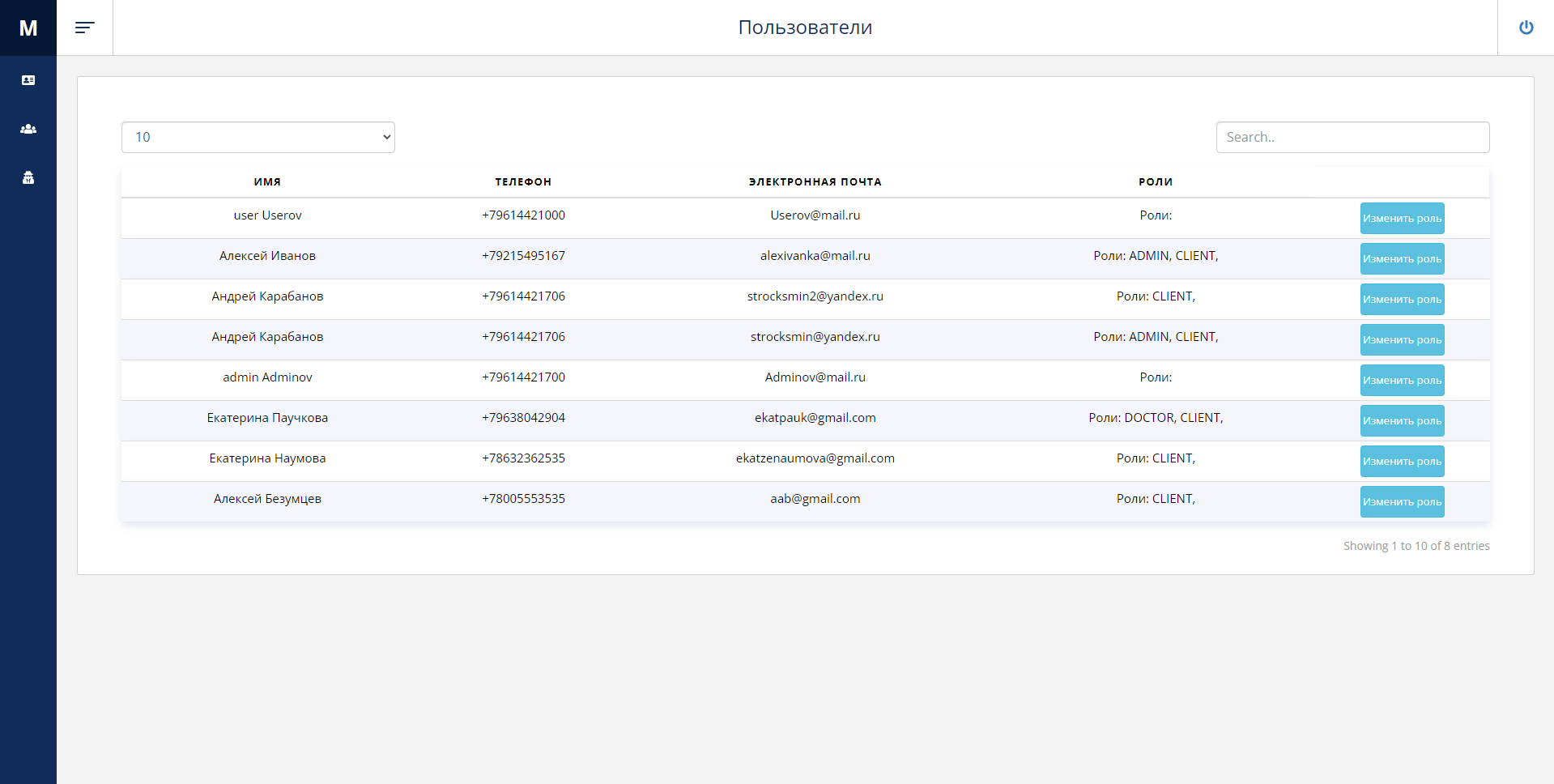 GitHub - Strocksmin/MedicalSystem-SpringBoot: Веб-приложение на медицинскую тематику с ...
