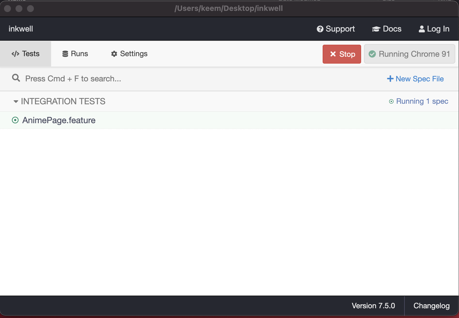 GitHub - dotGrimmz/inkwell