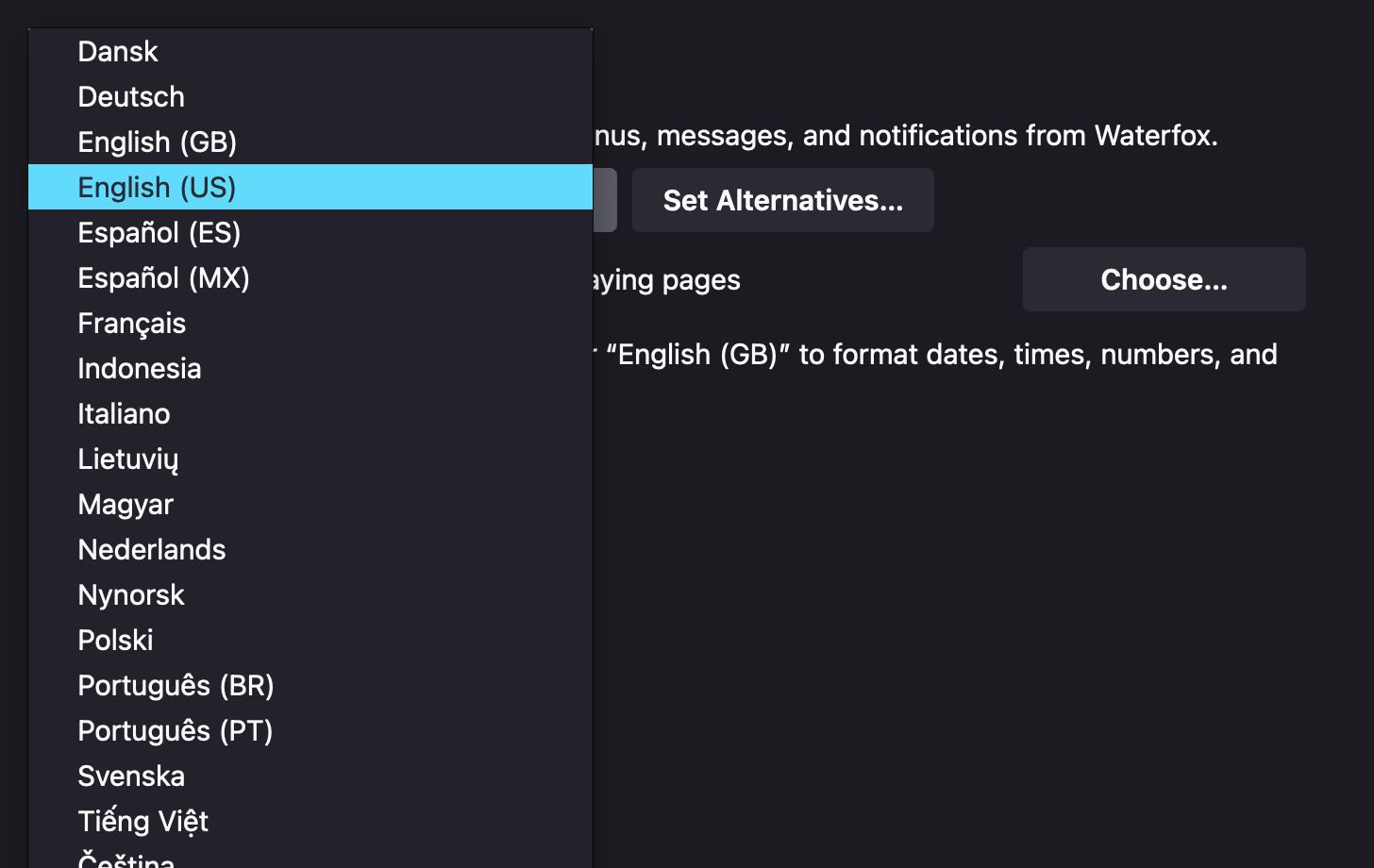 Waterfox 5.0 - Add-on Dictionary / Language Pack wipe-out · Issue #2815 · BrowserWorks/Waterfox ...