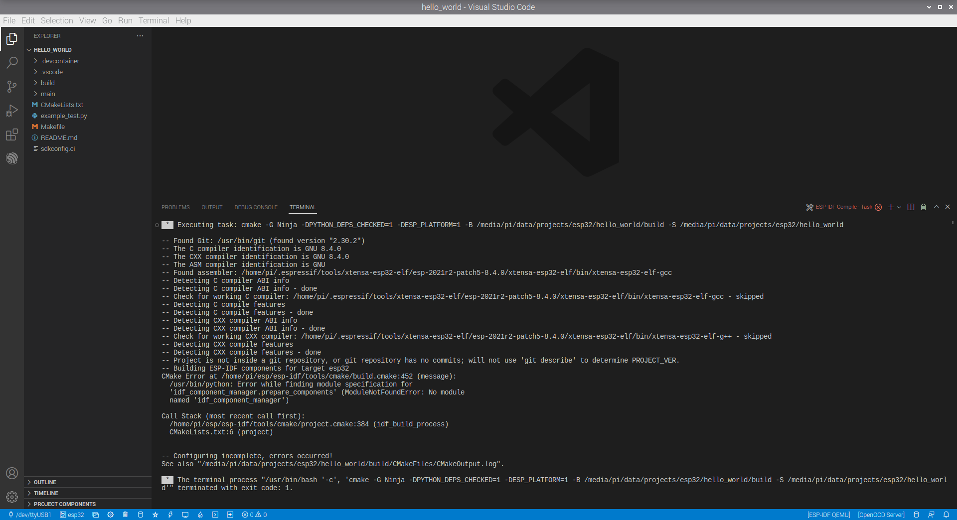 Extension installes wrong binaries (VSC-1006) · Issue #840 · espressif ...