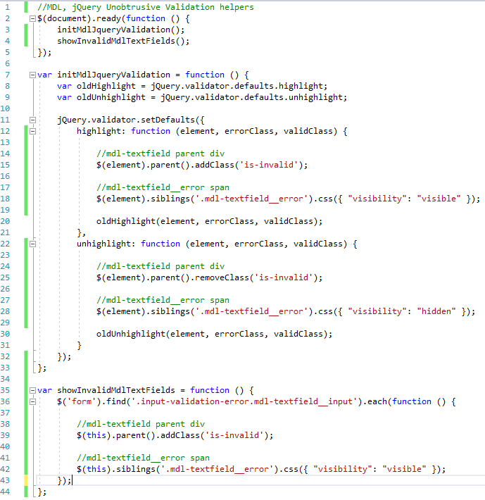 Server-Side Validation · Issue #1463 · google/material-design-lite · GitHub