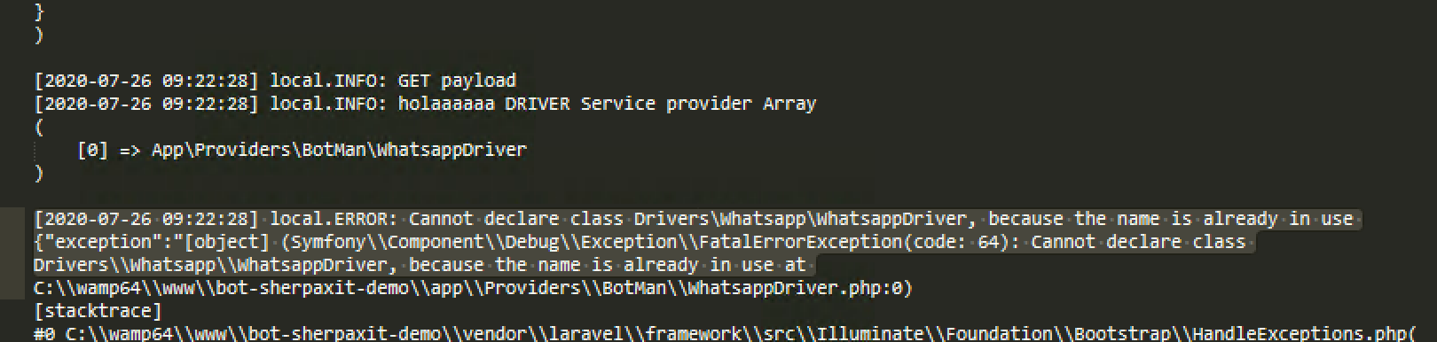 Driver for Whatsapp (360 dialog is a partner that use Whatsapp Api direct) · Issue #1174 ...