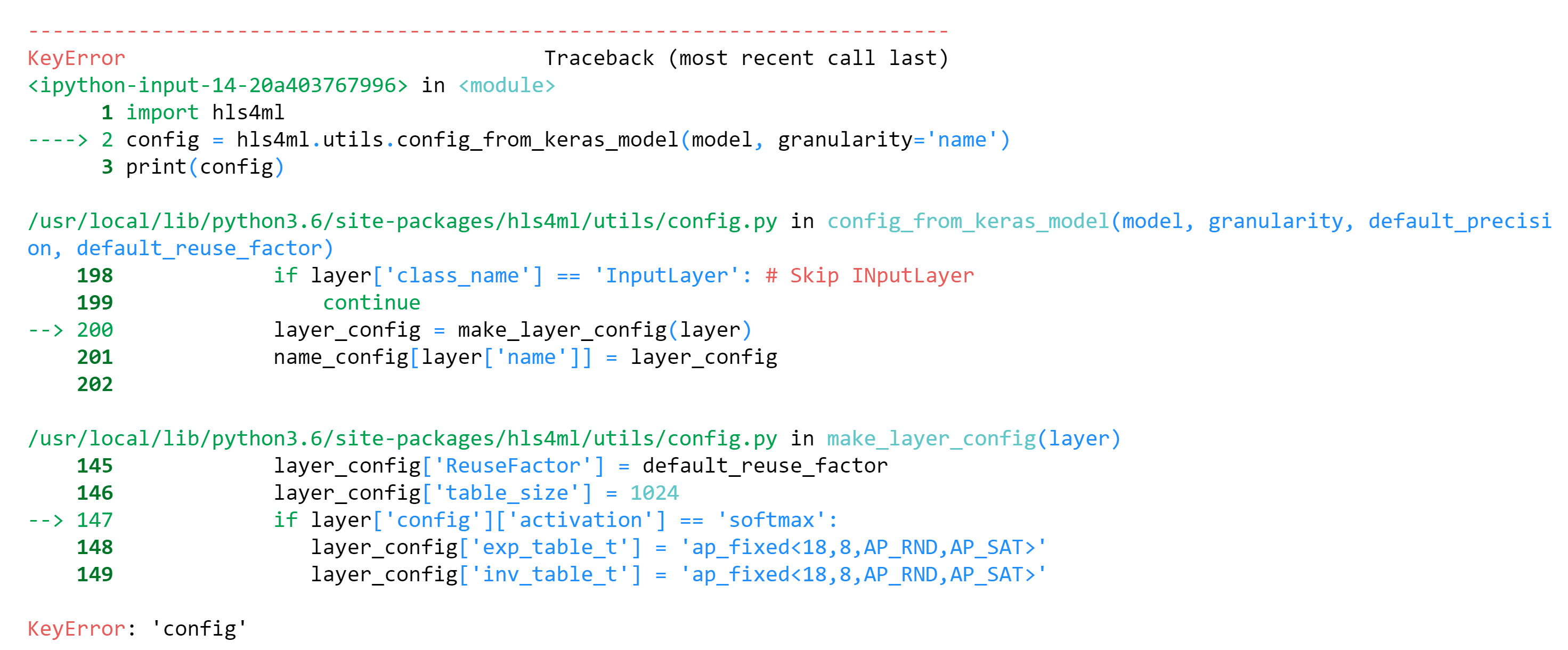 Configuration generator makes no entry for "Input" Layer · Issue #224 · fastmachinelearning ...