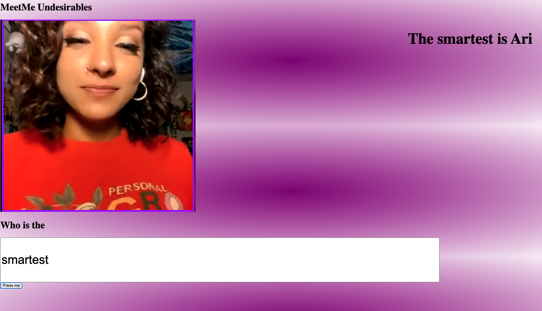 GitHub - RicoVergara94/MeetMe-Generator: A fun little UI Project for some of my friends on ...