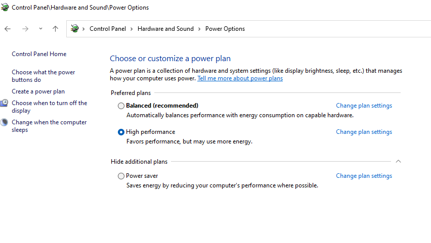 PowerManager.EffectivePowerMode doesn't reflect selections in the ...