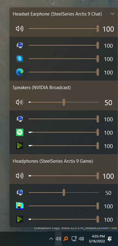 NVIDIA boradcast not showing up in Volume Mixer · Issue #1031 · File ...