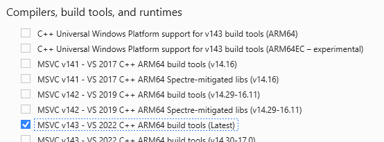 Add .vsconfig to install all required VS components · Issue #883 · microsoft/win32metadata · GitHub