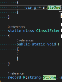 Renaming / refactoring positional record properties does not working when renamed in the ...