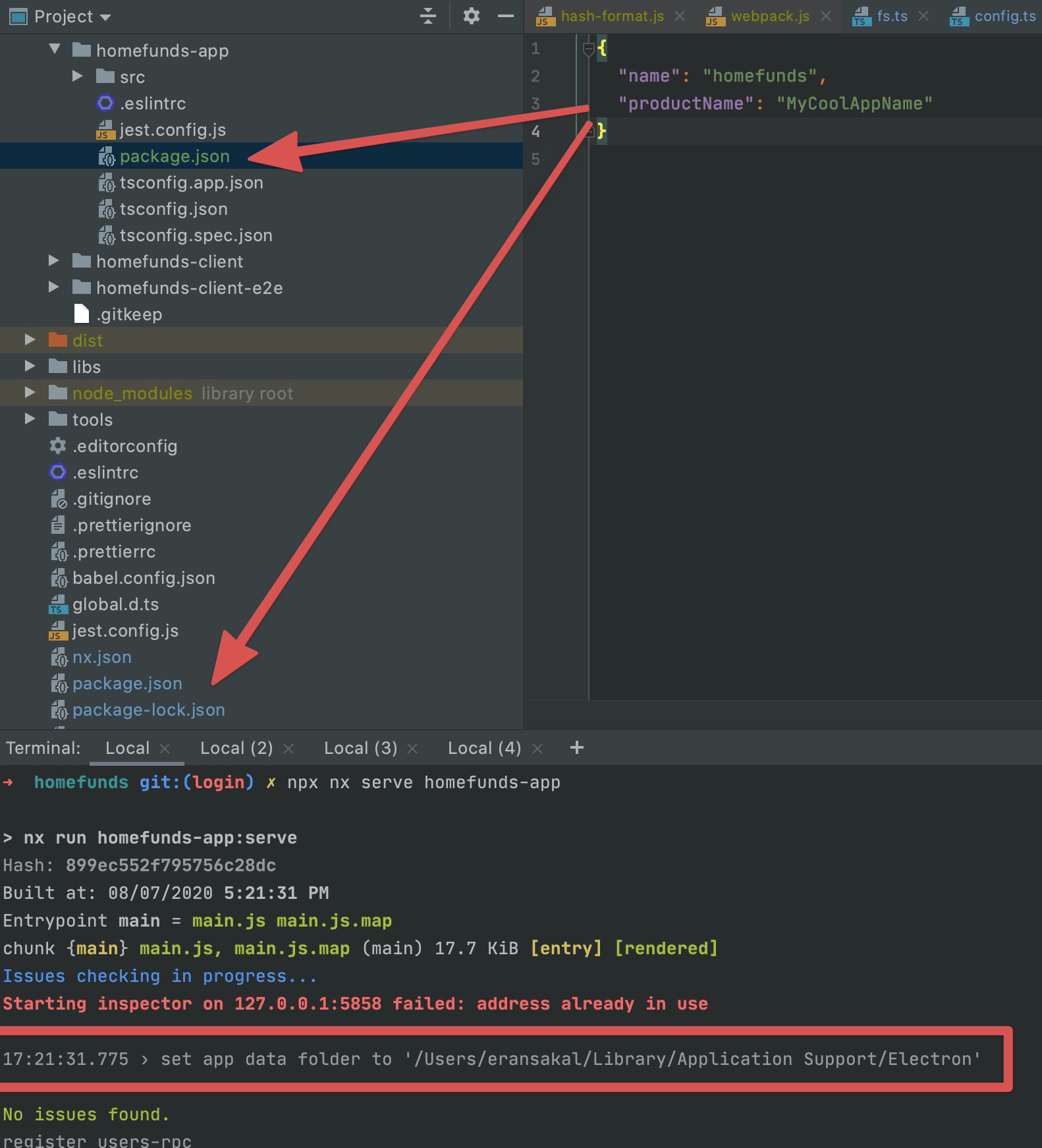 wrong electron name when serving · Issue #42 · bennymeg/nx-electron ...