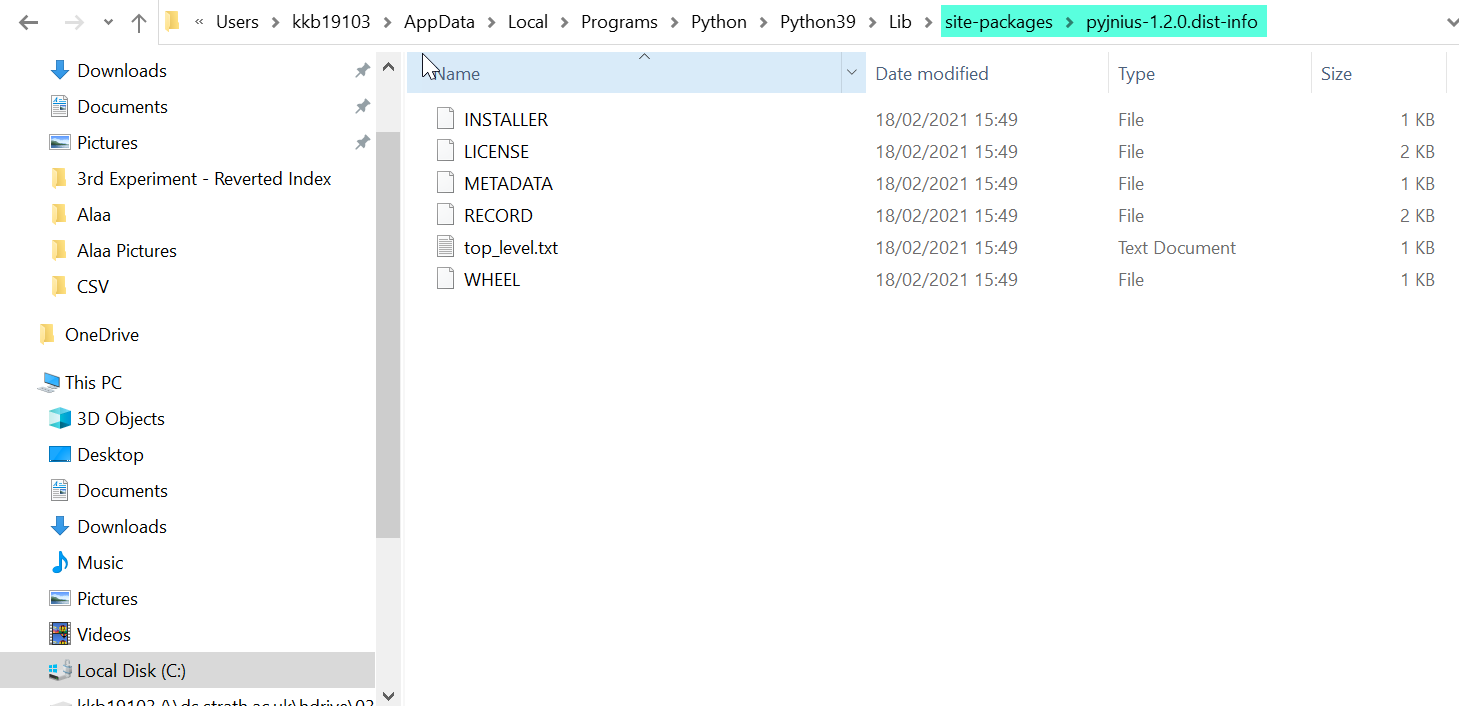 Missing Files After Installation of pyjnius 1.3.0 · Issue #583 · kivy/pyjnius · GitHub