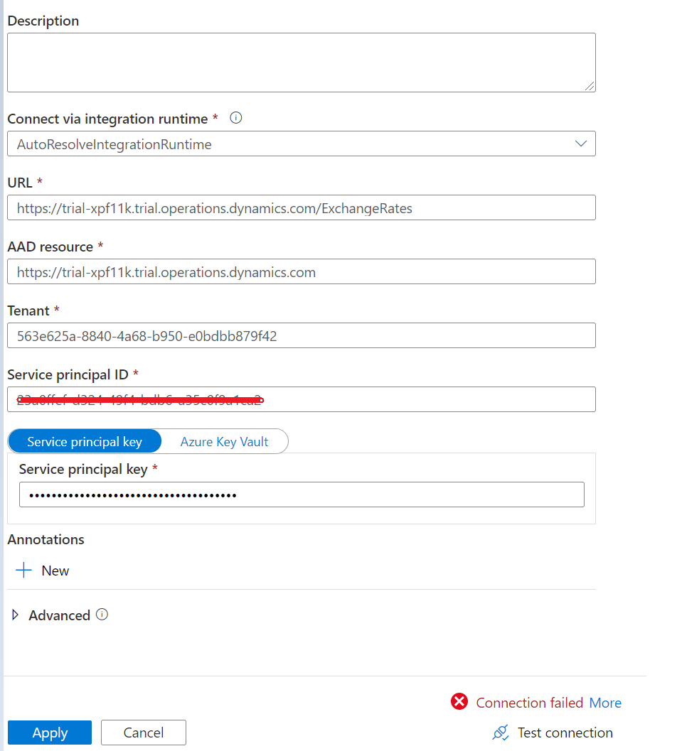 Linked Service connection issue · Issue #81579 · MicrosoftDocs/azure-docs · GitHub