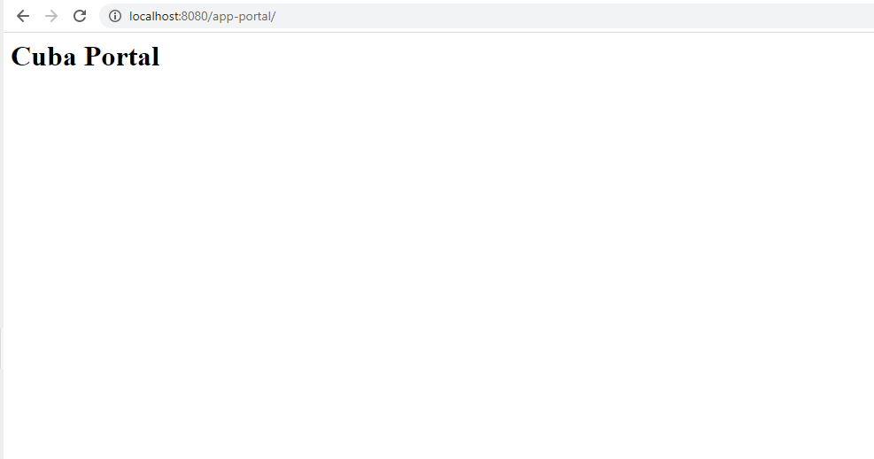 Error on opening the portal module index page · Issue #2634 · cuba-platform/cuba · GitHub