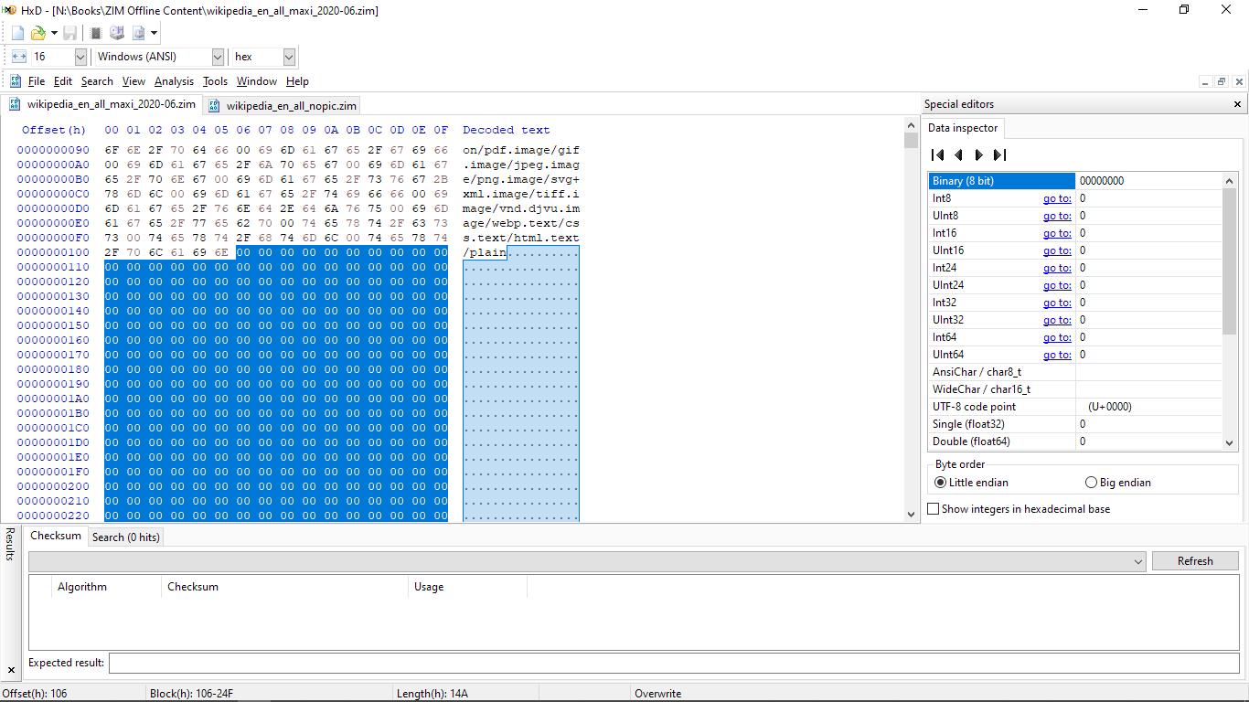 Latest Wikipedia_en_all_maxi_2020-06.zim is Corrupted File! · Issue ...