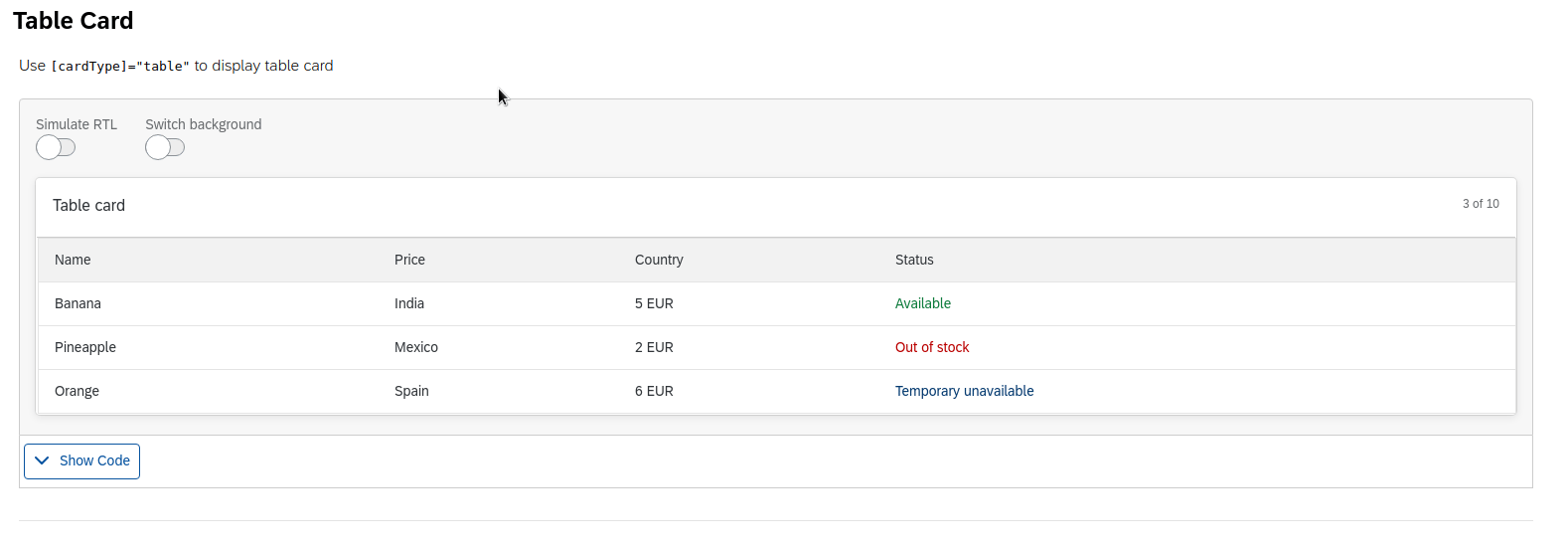 Bug Core Card Tab Navigation On Table Card Skips Card Content Section