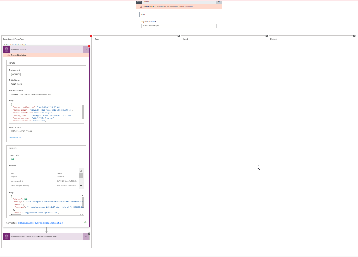 [BUG]: Receive failures on Admin | Sync Audit Log with message "A record with matching key ...