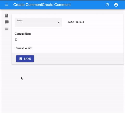 Changing the value to null and setting filter on a ReferenceArrayInput does not filter choices ...