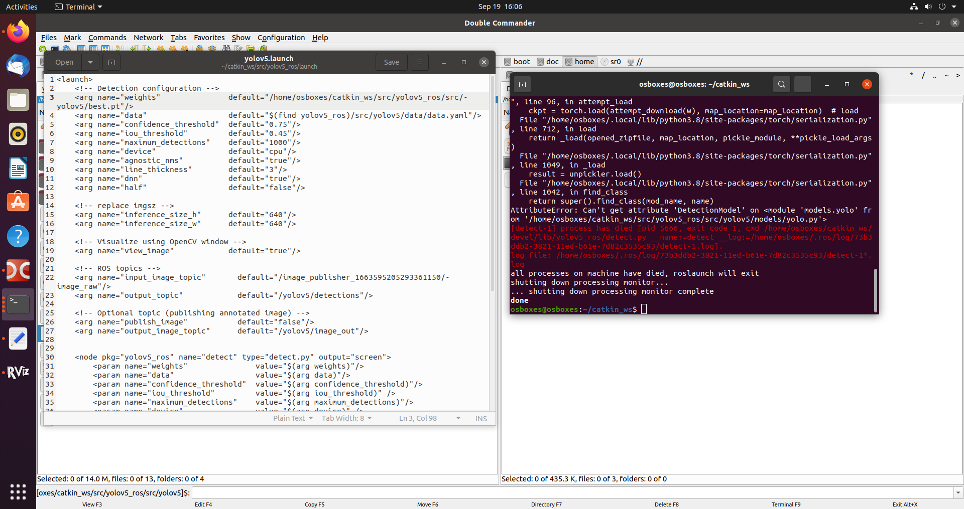 CUDA AssertionError with yolov5 in ROS Noetic · Issue #9495 · ultralytics/yolov5 · GitHub