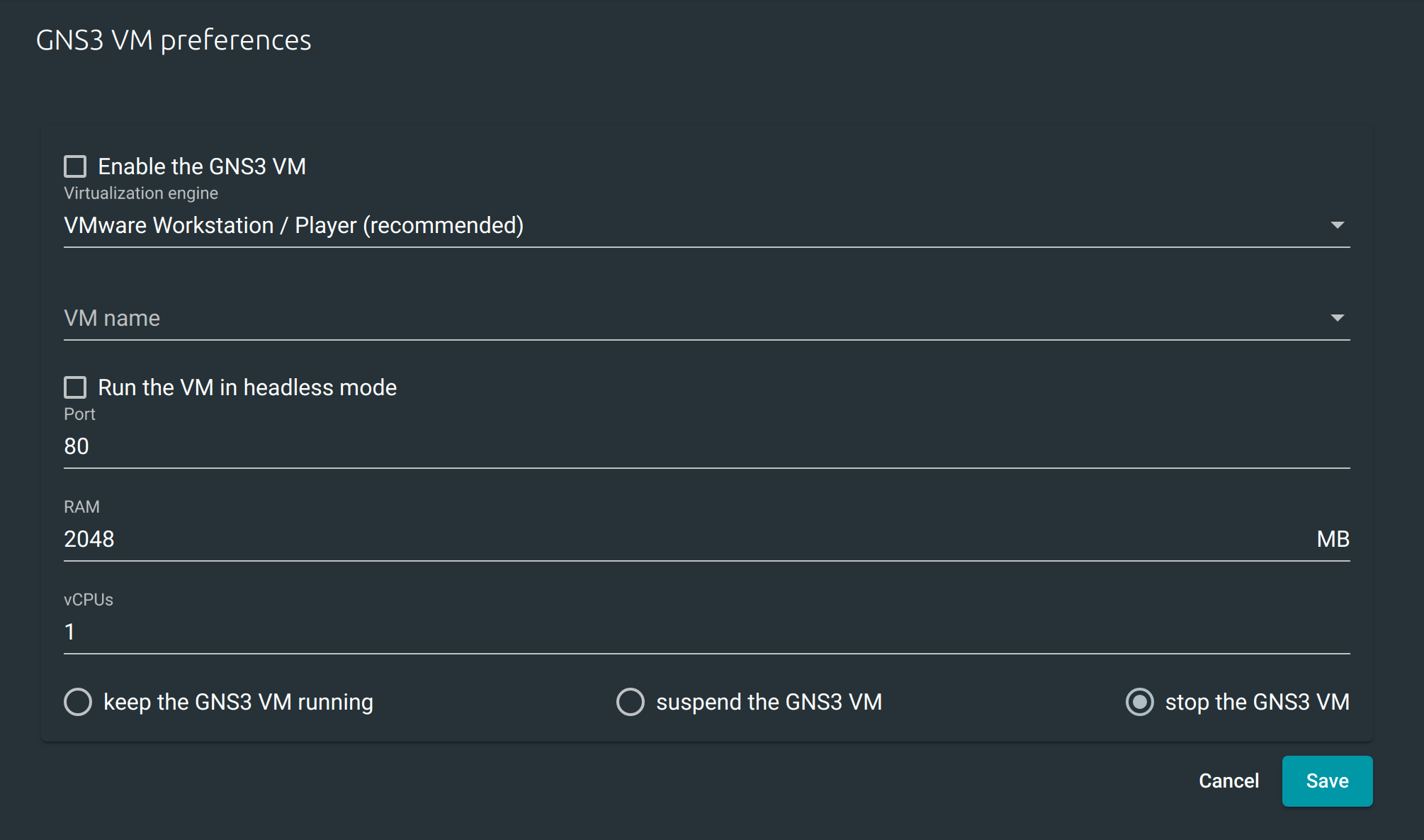Remove GNS3 VM specific code · Issue #1161 · GNS3/gns3-web-ui · GitHub