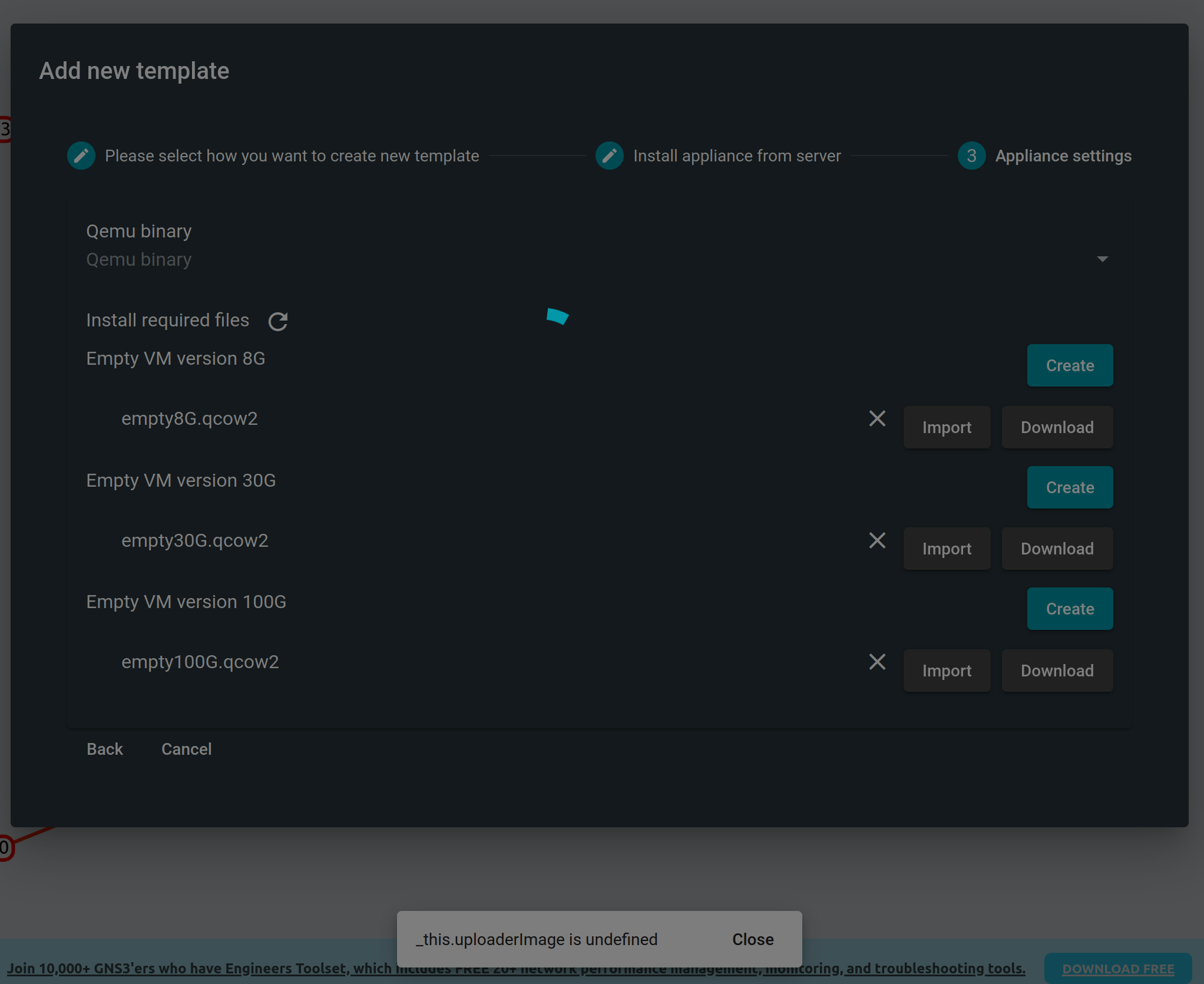 Fix add new template · Issue #1300 · GNS3/gns3-web-ui · GitHub