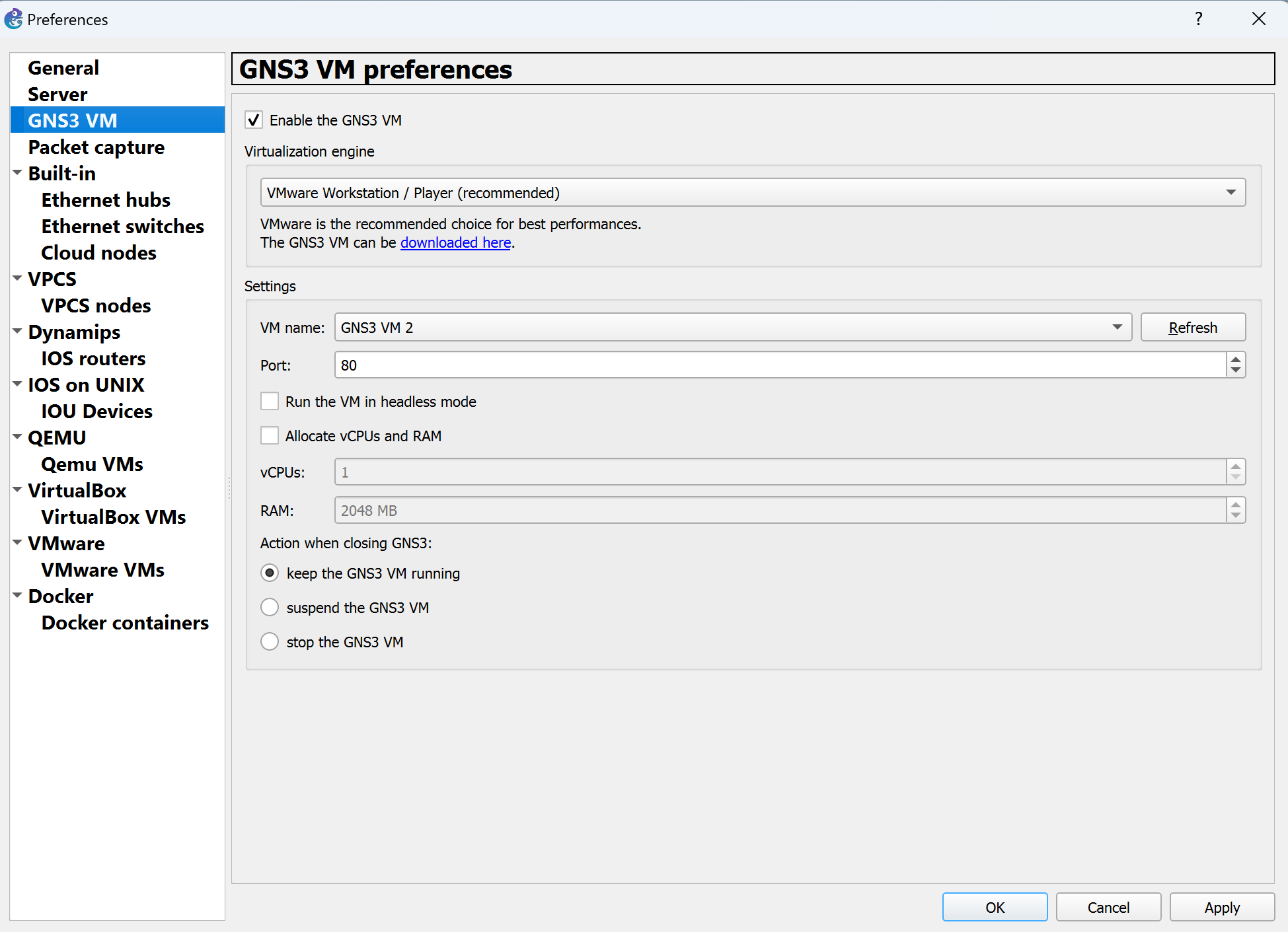 GNS3 not saving preferences nor templates · Issue #3418 · GNS3/gns3-gui ...