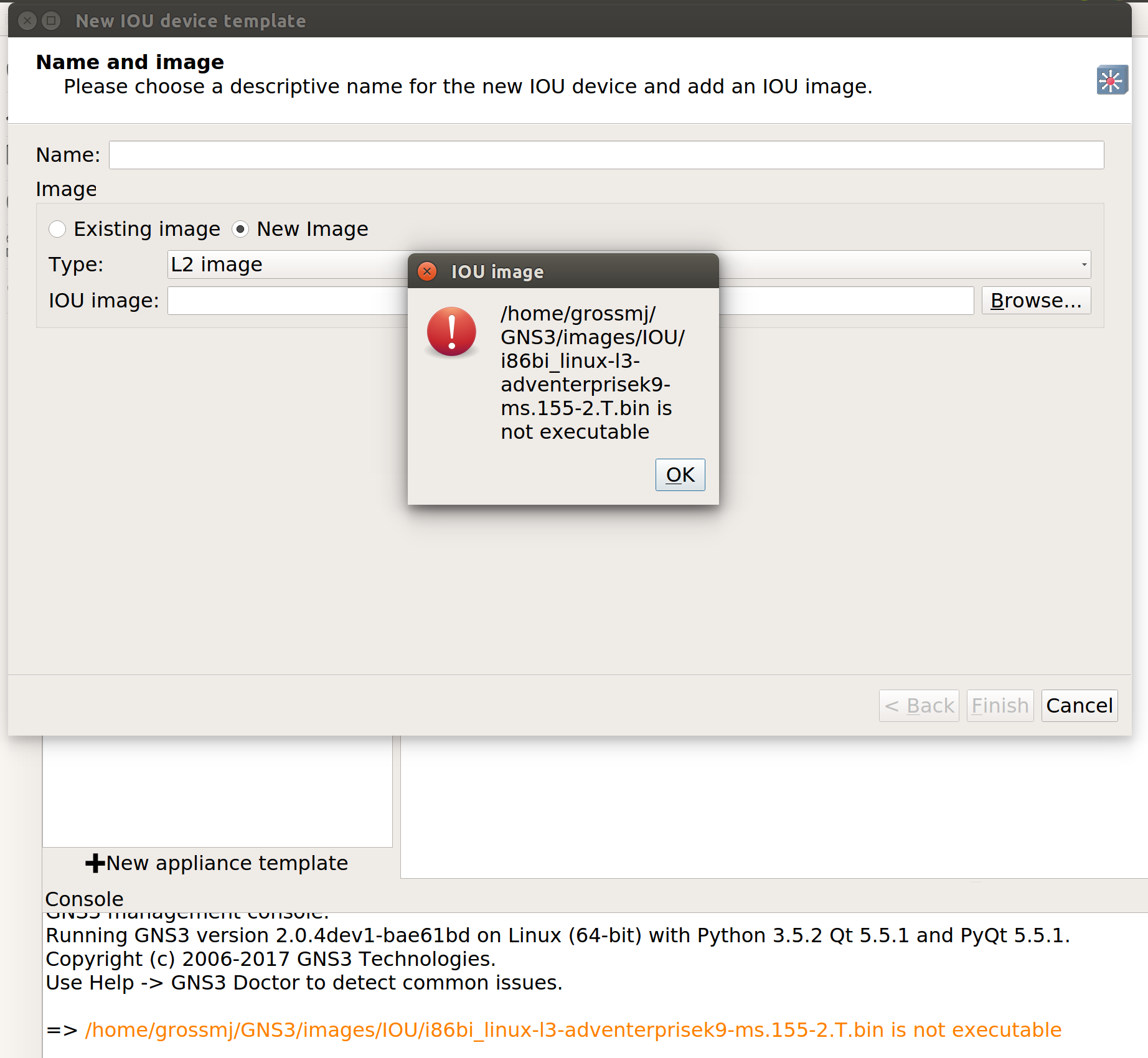 Error when pushing IOU image to server · Issue #2125 · GNS3/gns3-gui ...