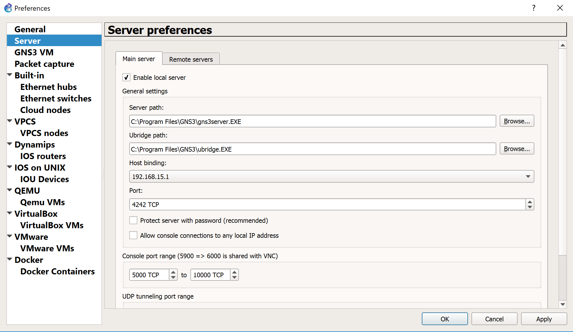 Can't ping any devices running on the GNS3 VM · Issue #2649 · GNS3/gns3 ...