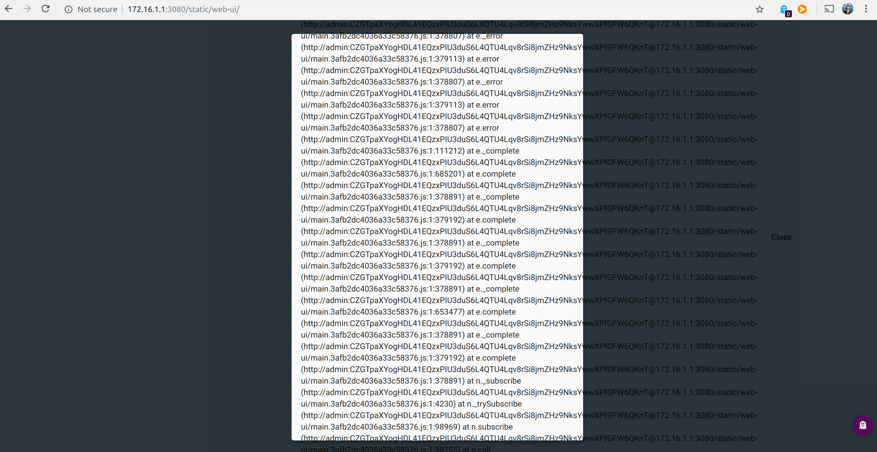 Wrong Url Shows Many Errors · Issue 338 · Gns3 Gns3 Web Ui · Github