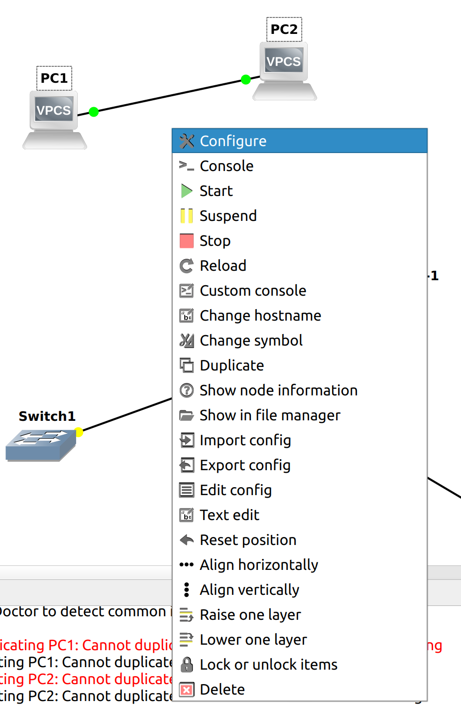 Some Actions Should Be Allowed When Selecting Multiple Nodes · Issue 1382