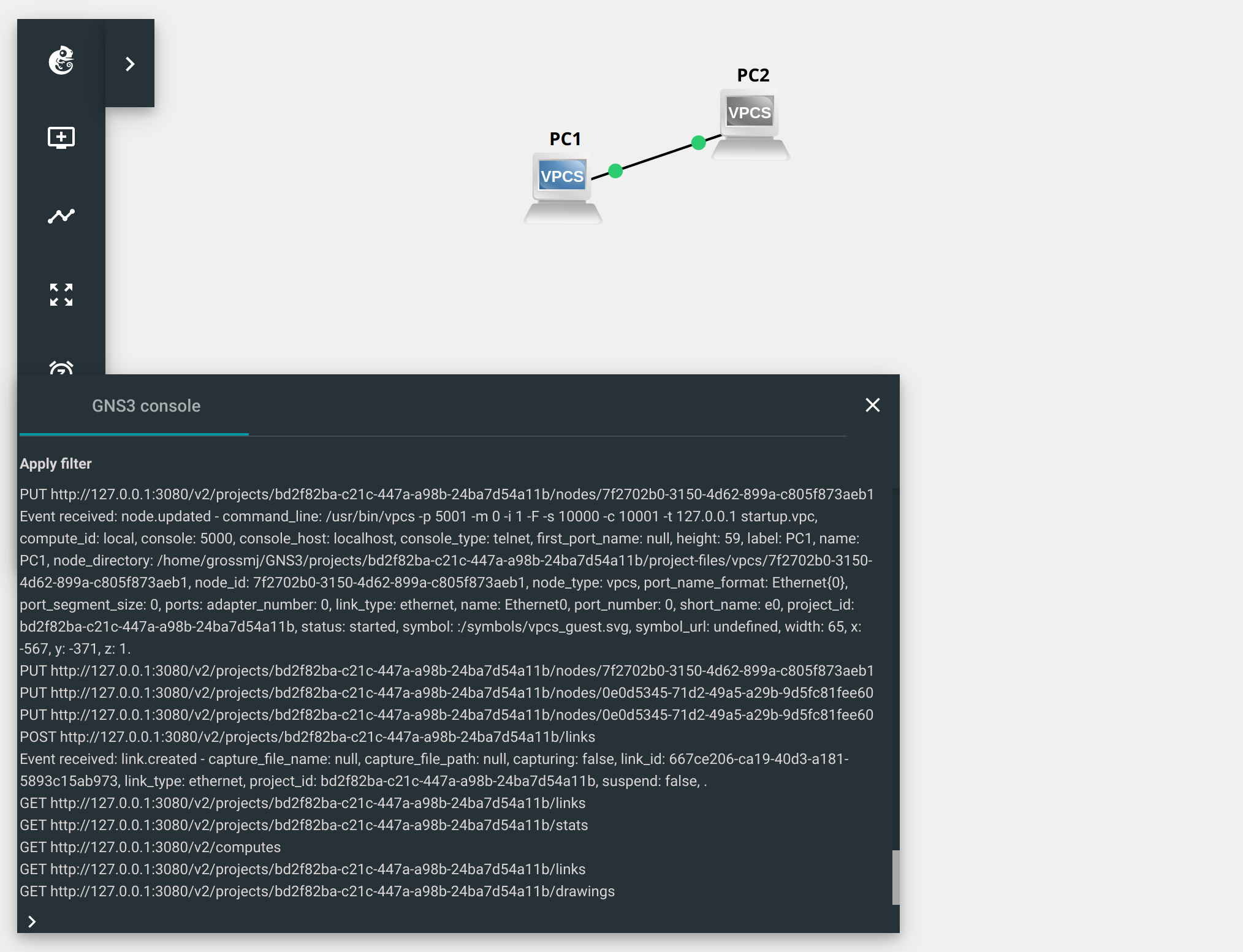 Console window position · Issue #780 · GNS3/gns3-web-ui · GitHub