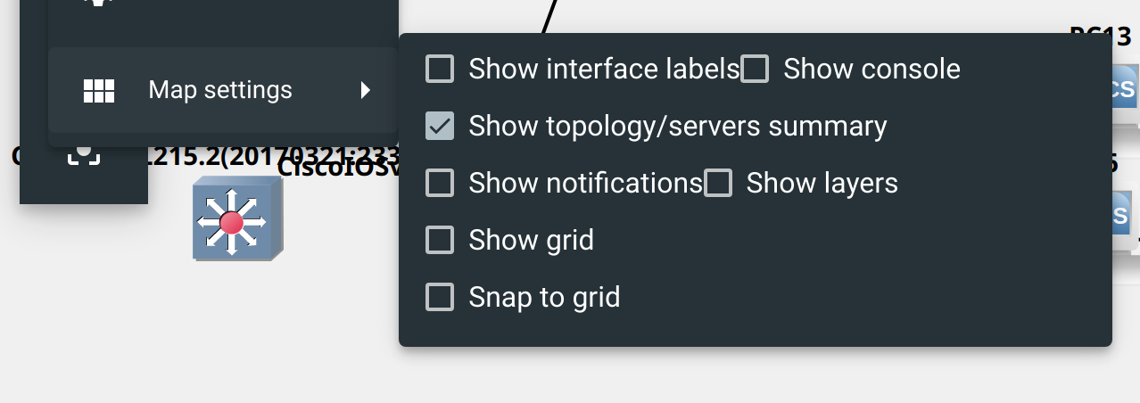 Display issue with map settings · Issue #839 · GNS3/gns3-web-ui · GitHub