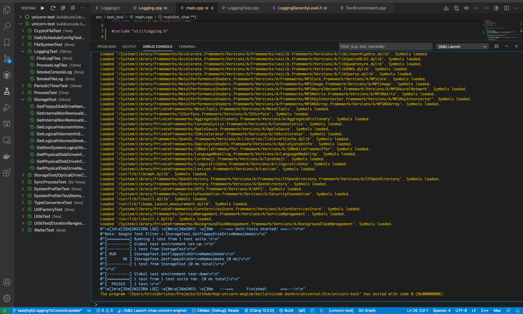 Ugly Raw Output In Debug Console From Gtest · Issue 6897 · Microsoftvscode Cpptools · Github