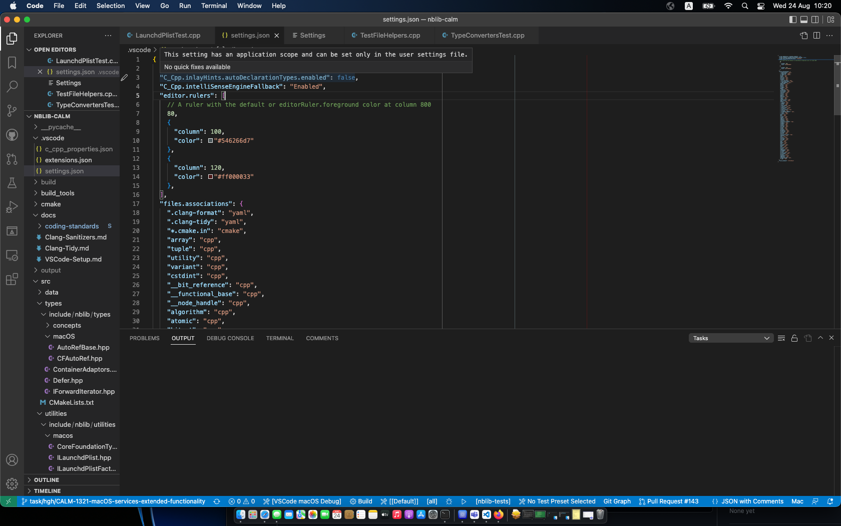 Inlay Hint Settings Not Available In Workspace Folder Settingsjson · Issue 9782 · Microsoft