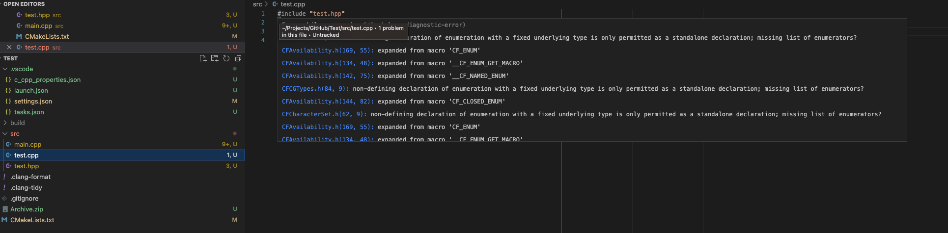 Error 'redefinition of '_OSSwapInt16' can occur when running clang-tidy on Mac arm64 · Issue ...