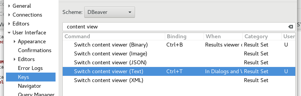Extend Shortcut Support For Switching Between Cell Editor Tabs · Issue 15704 · Dbeaverdbeaver