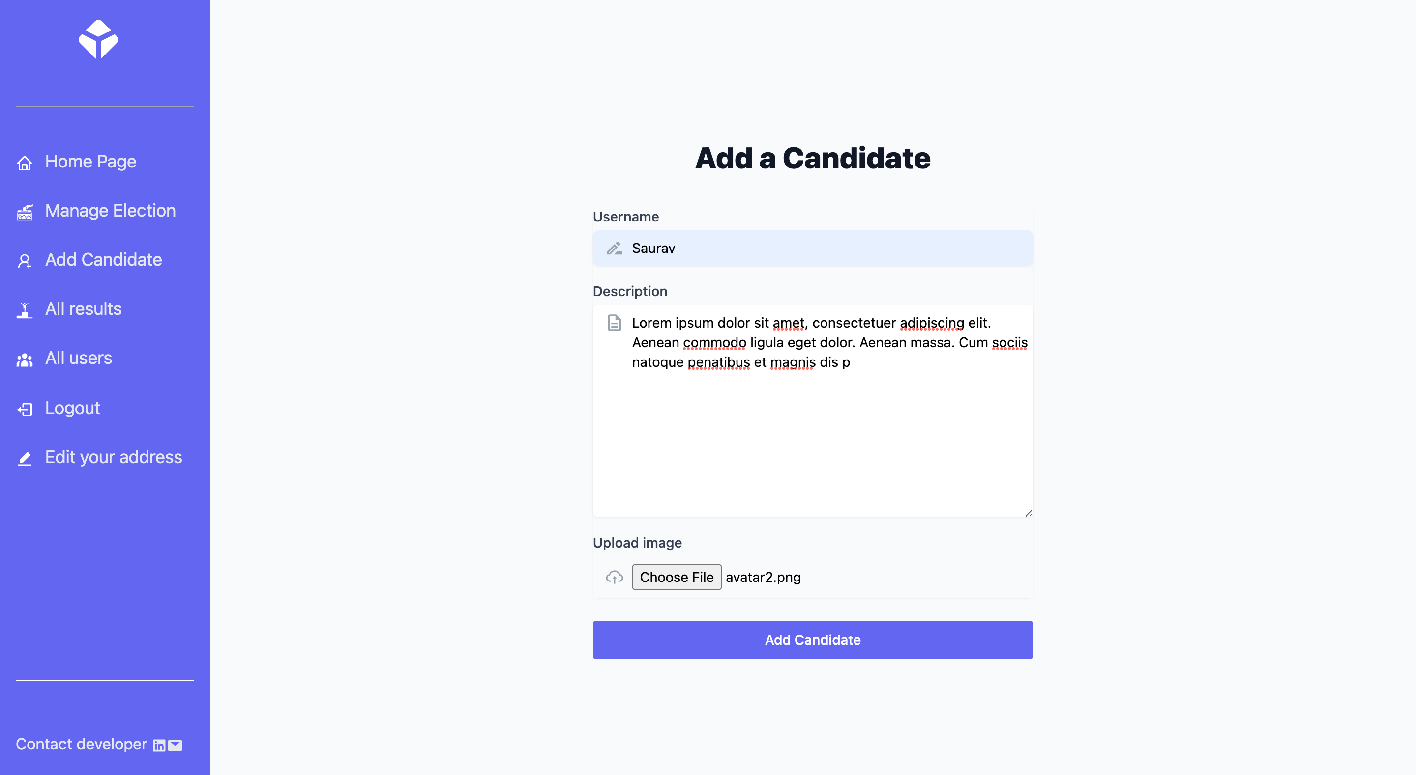 GitHub - itsSauravK/Election-Voting-Blockchain: A secured online voting system built using ...
