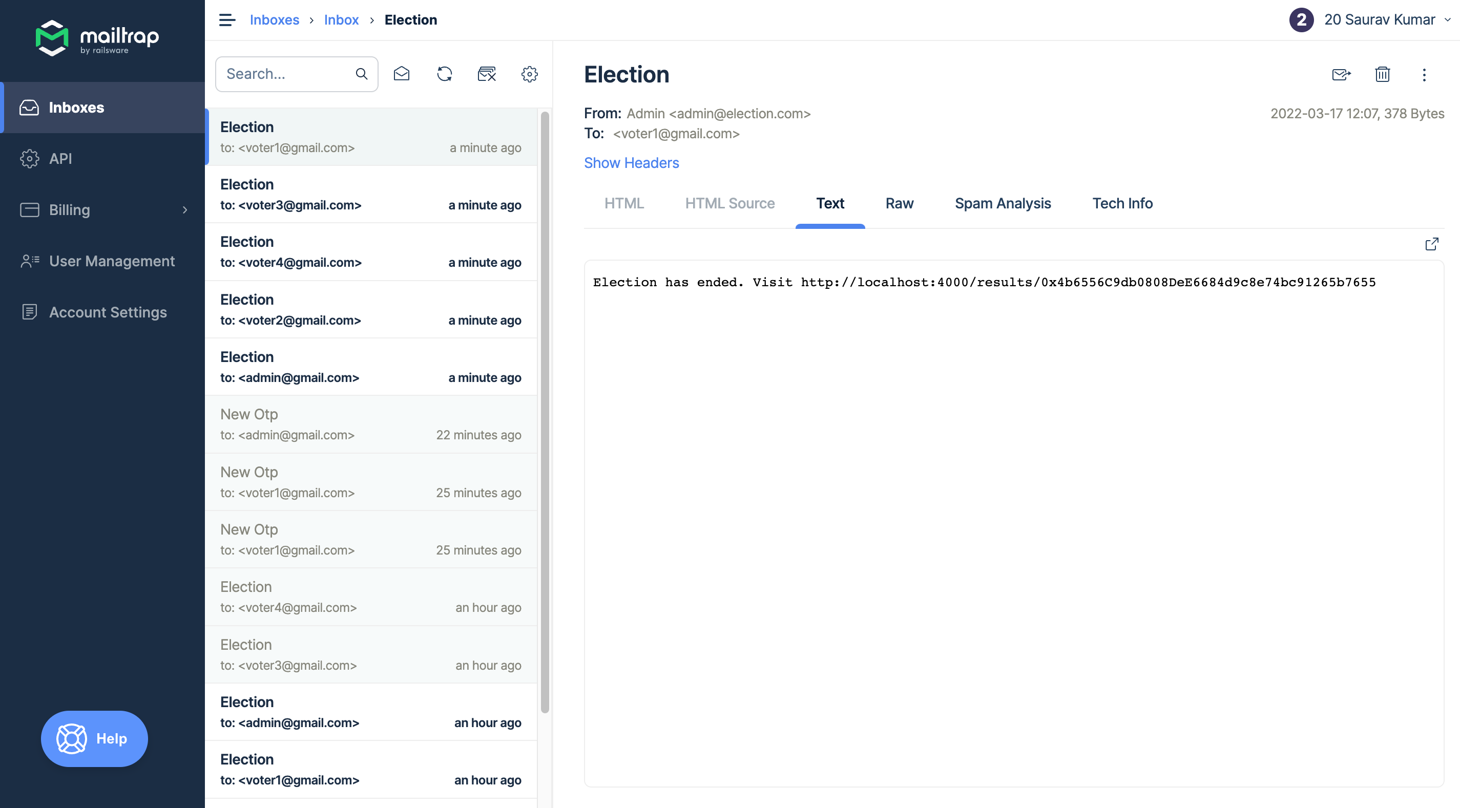 Github Itssauravkelection Voting Blockchain A Secured Online Voting System Built Using 5782
