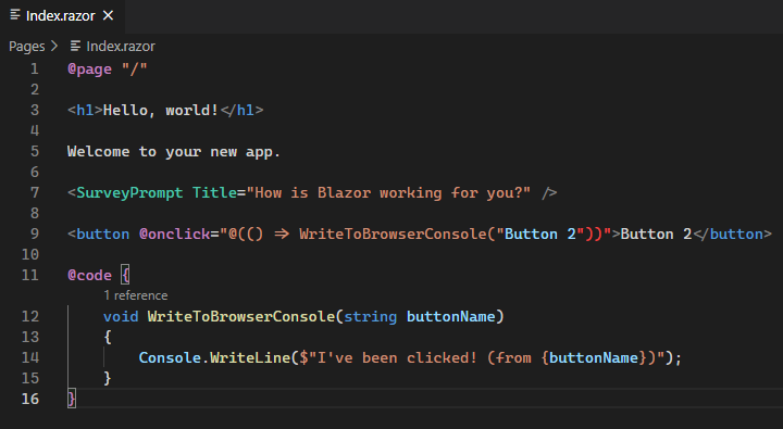VSCode colourisation not correct when passing string parameter to lambda method · Issue #4982 ...