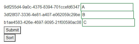 Blazor EditContext.OnFieldChanged notify wrong item when a list is filter or sorted · Issue ...