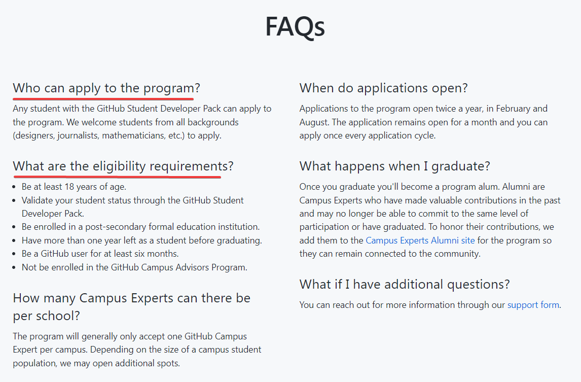 What conditions do I need to be an Github campus expert? · community ...