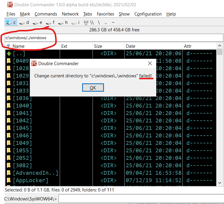 Add Support for non-normalized file paths when assigning new directory path · Issue #130 ...