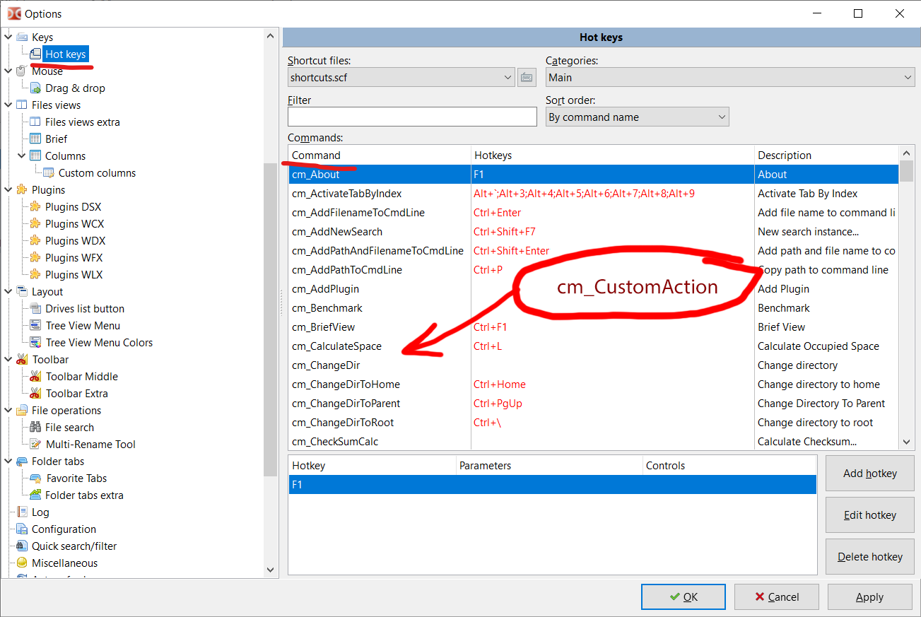Add an option to run a file association action using a hotkey · Issue #144 · doublecmd/doublecmd ...