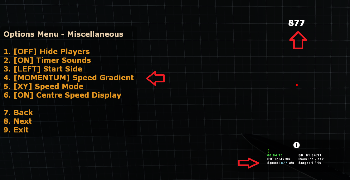 [Suggestion] Center Speed Display Colors · Issue #193 · surftimer/SurfTimer · GitHub