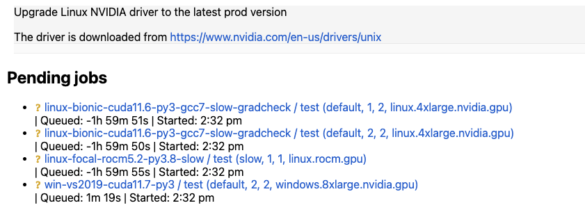 Dr. CI is sometimes out of date · Issue #87868 · pytorch/pytorch · GitHub