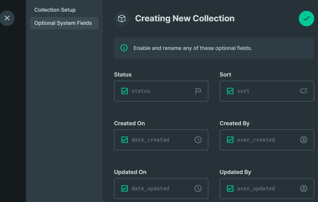 Collection with user_created can not be created. · Issue #10876 ...