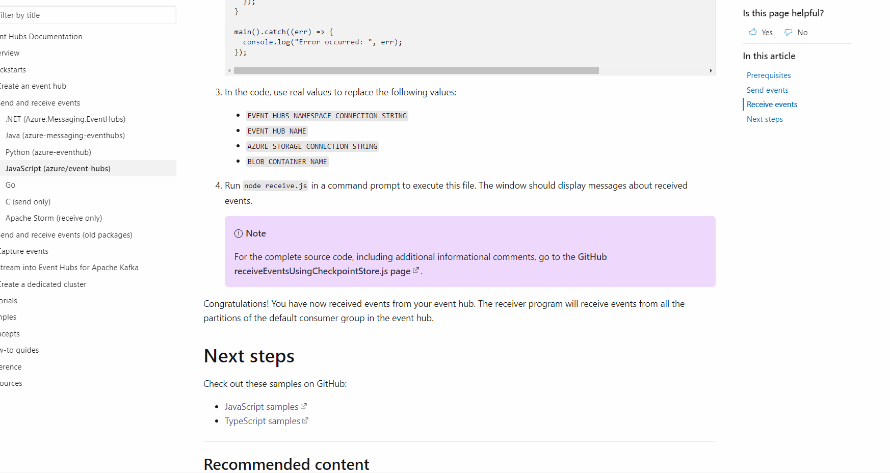 Broken Links On Check Out These Samples On Github · Issue 77848 · Microsoftdocs Azure Docs