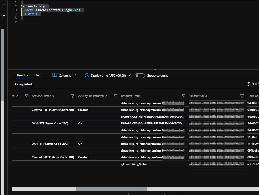Databricks Diagnostic Log tables does not appear in Log Analytics workspace · Issue #63883 ...