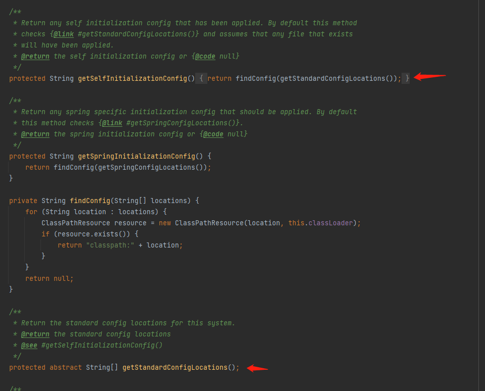 refreshEvent trigger loggging system reinitialize,logging configuration ...